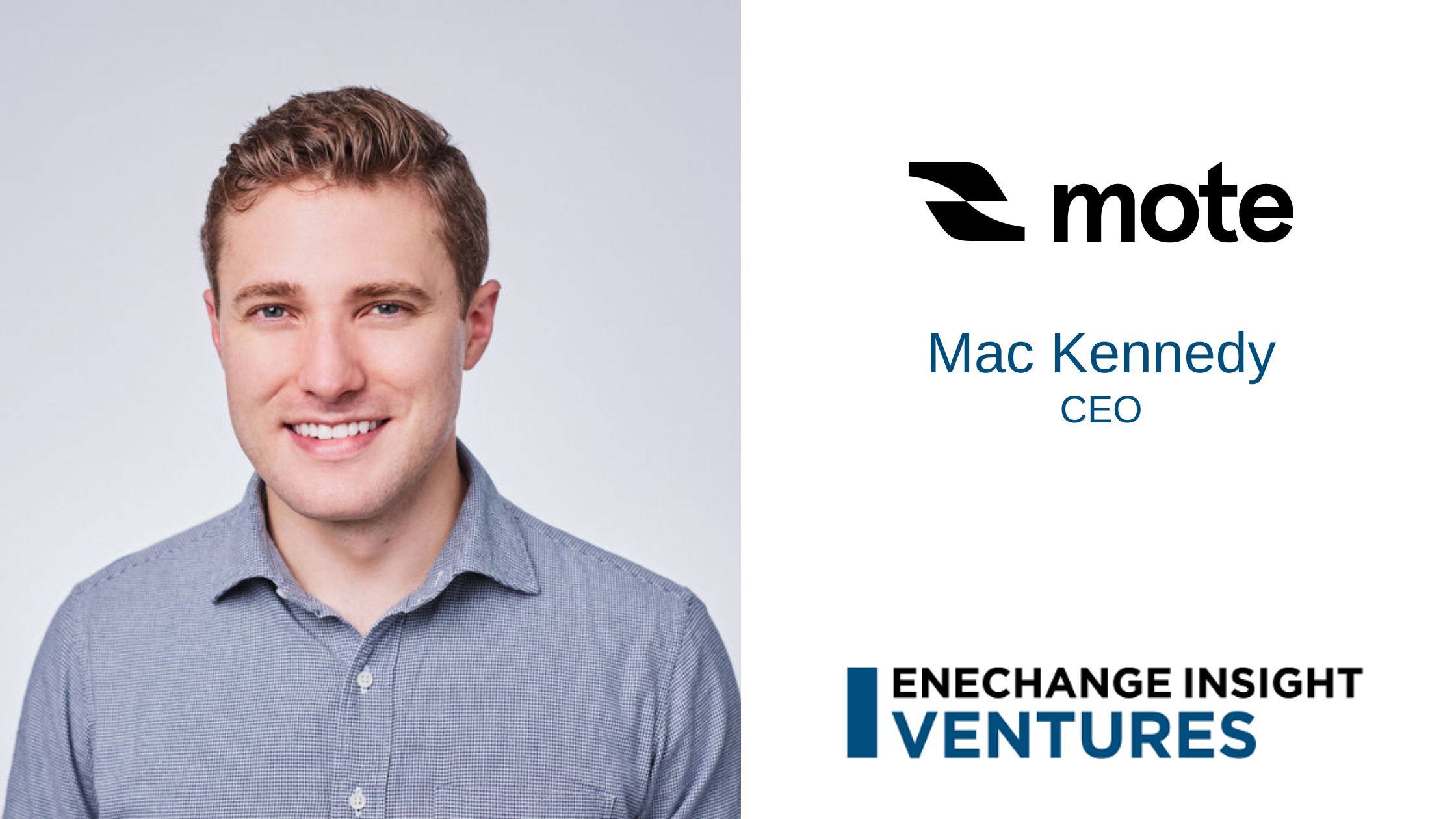 Meet EIV 2022 cohort 1: Mote – ENECHANGE Insight