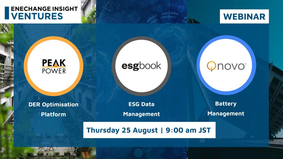 Enechange Insight Ventures – 25 August 2022 webinar – ENECHANGE Insight